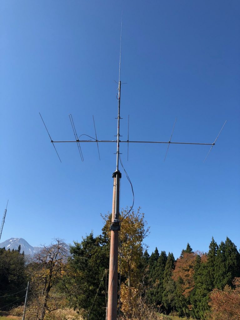 DIAMONDの10m/6m GP CP610を上げてみた | 元祖TS Production – 露組出張所